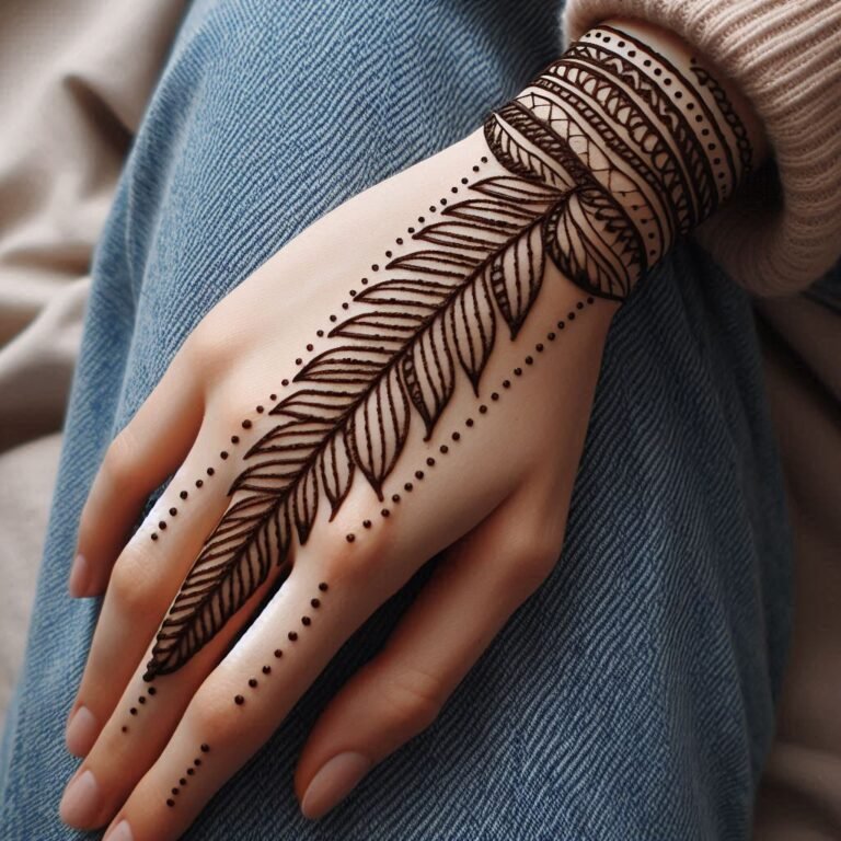 Top 10 Simple Finger Mehndi Designs for Beginners - Mehendi Bazar