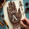 A to Z Alphabet Mehndi Designs | Top and Best Unique Pattern 2024