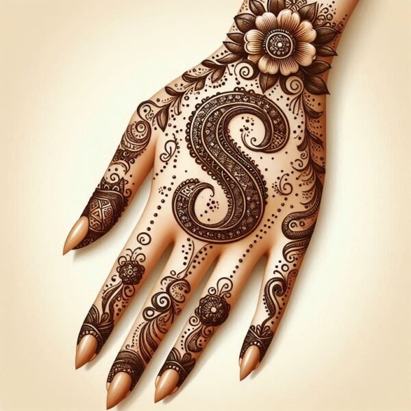 A to Z Alphabet Mehndi Designs | Top and Best Unique Pattern 2024