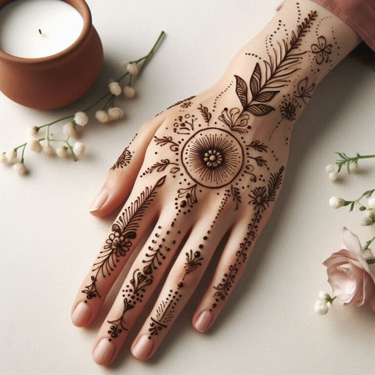 Best Tikki Mehndi Designs | A Complete Gallery 2024