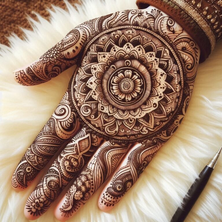 Best Tikki Mehndi Designs | A Complete Gallery 2024