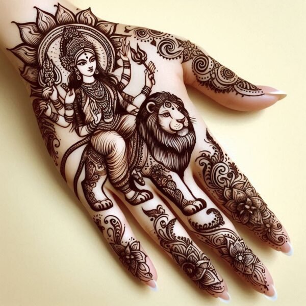 Best Mehndi Design in Durga Puja 2024: A Celebration of Art and ...