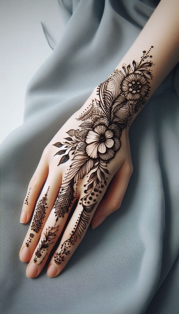 Stylish Back Hand Mehndi Designs: Best of Mehndi in 2024 - Mehendi Bazar